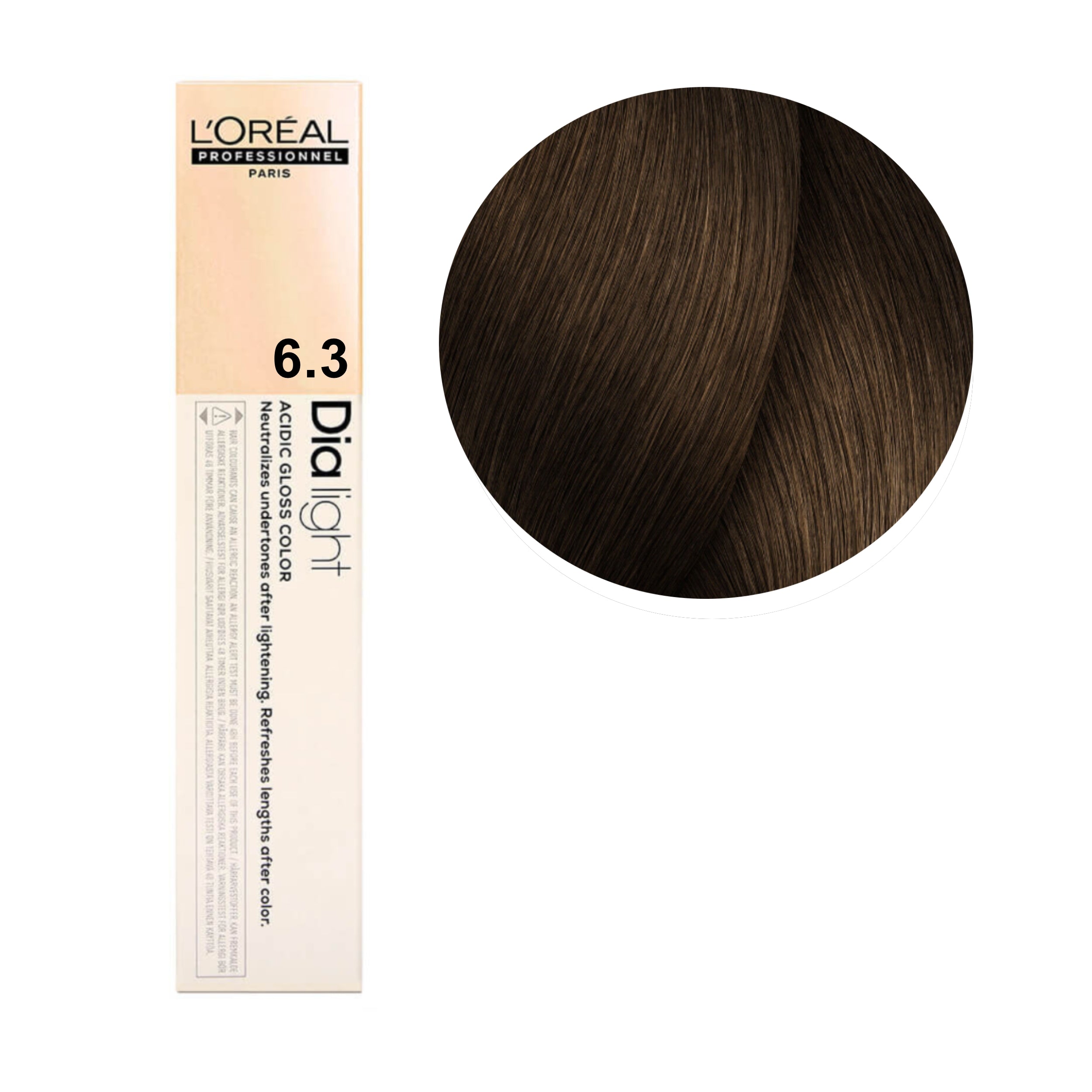 LOreal Dia Light Demi Permanent Hair Colour 50ml - Ammonia-Free Salon ...