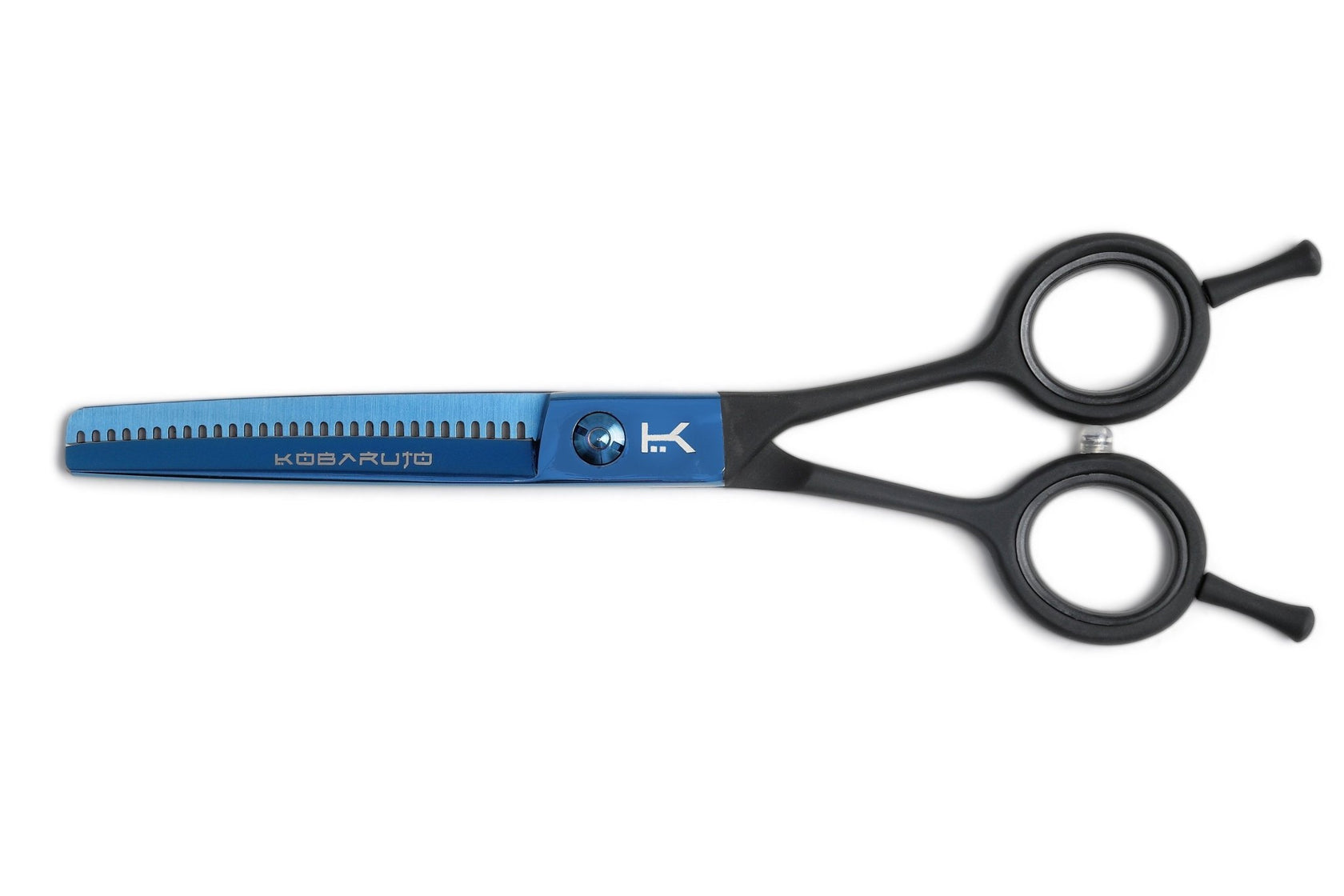 Professional Hair Shears Blue Cobalt Thinning Scissors 6 inch ...